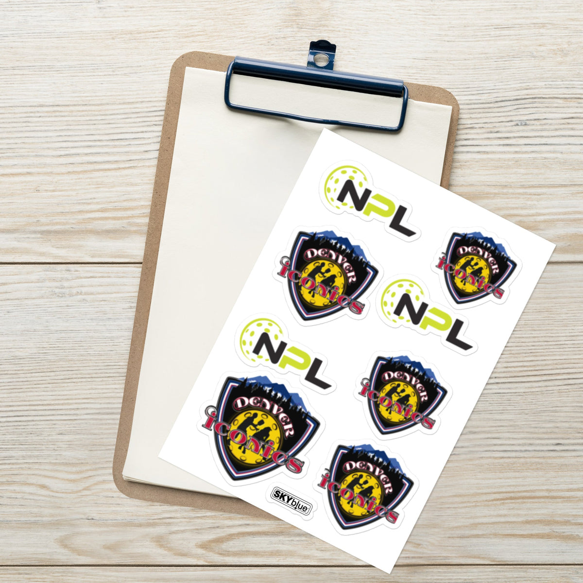 Denver Iconics™ & NPL™ Pickleball Stickers - Showcase Your Team Spirit ...