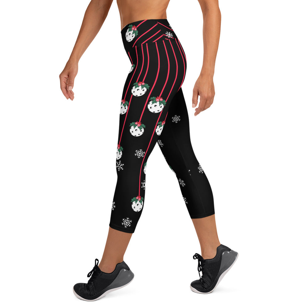 Holly Pickleball© High Waisted Women's Pickleball Capris, UPF 50 ...